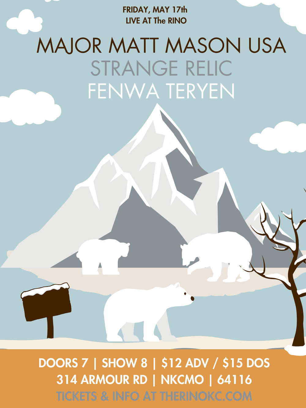 MMM Band show w/ Strange Relic + Fenwa Teryen, Friday, May 17th @ The ...